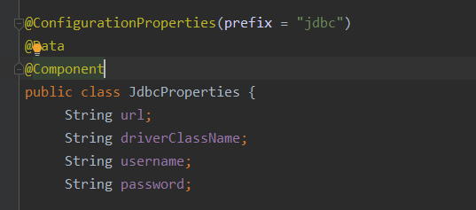 在springboot项目中@ConfigurationProperties注解下出现红色波浪线的问题_prefix must be specified-CSDN博客