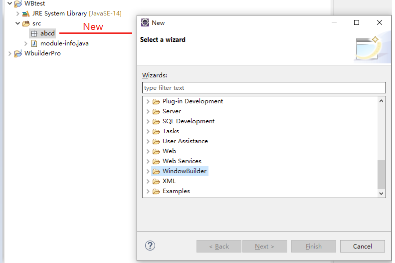Eclipse加装WindowBuilder插件，构建AWT和SWING样式JAVA窗体。_eclipse 2019 添加awt.point库-CSDN博客