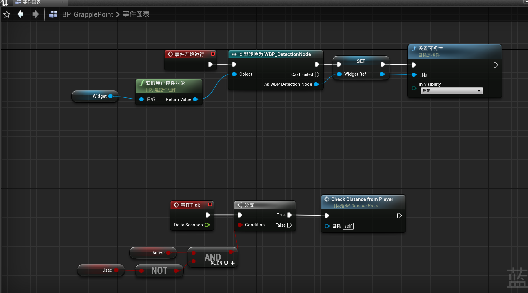 Ue4 只狼抓钩学习（上）ue4实现抓钩 Csdn博客 