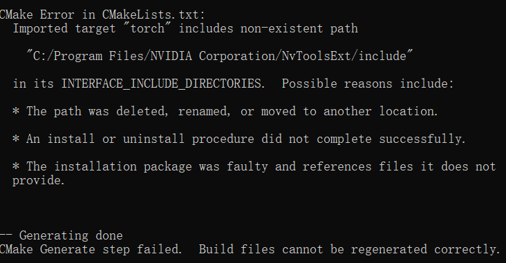 VS2017配置libtorch_imported target "torch" includes non-existent path-CSDN博客