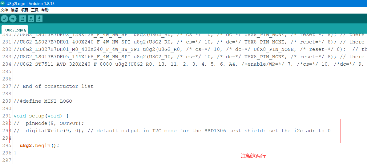 关于arduino驱动SH1106 OLED屏幕使用U8g2库显示案例_u8g2 1106切屏-CSDN博客