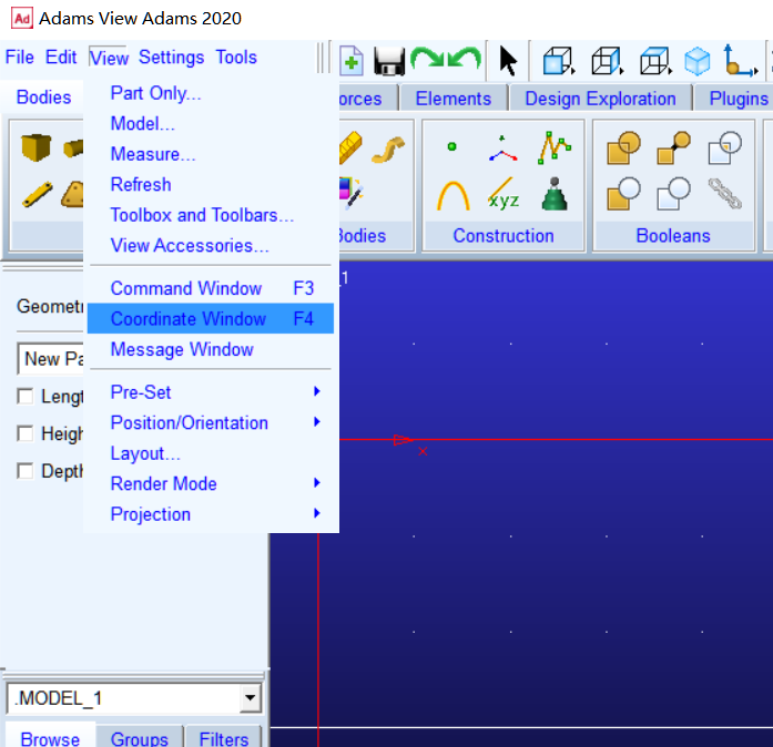第1章 ADAMS/View 基础知识_adams隐藏局部坐标-CSDN博客
