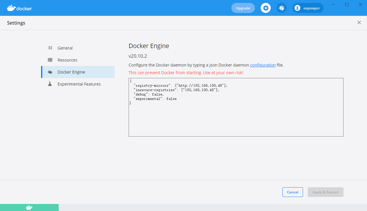 windows上的docker登录docker私有仓库_docker accepts at most 1 arg(s), received 2-CSDN博客