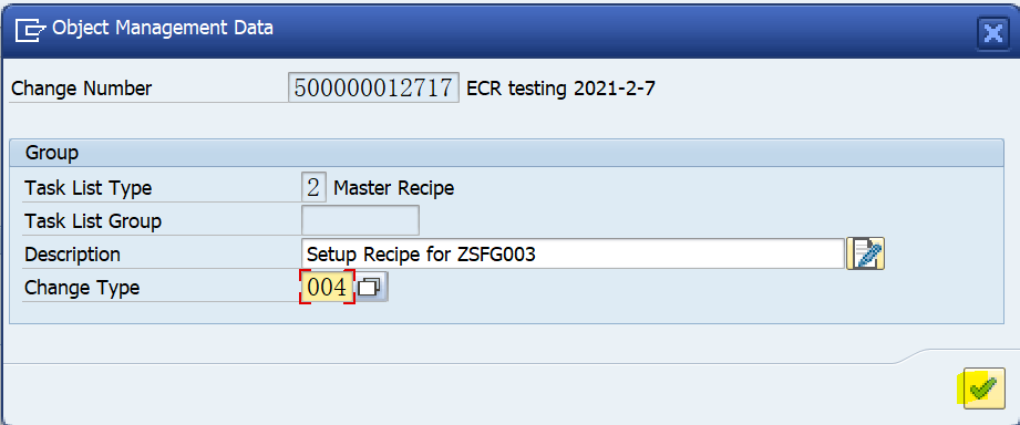 SAP PP C201使用ECR创建Recipe主数据_sap master recipe怎么下载report-CSDN博客