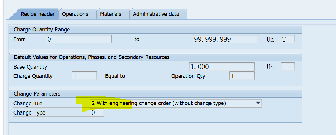 SAP PP C201使用ECR创建Recipe主数据_sap master recipe怎么下载report-CSDN博客