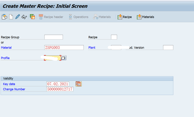 SAP PP C201使用ECR创建Recipe主数据_sap master recipe怎么下载report-CSDN博客