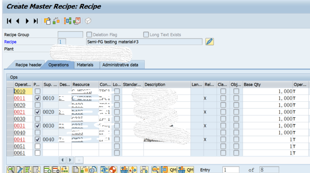 SAP PP C201使用ECR创建Recipe主数据_sap master recipe怎么下载report-CSDN博客