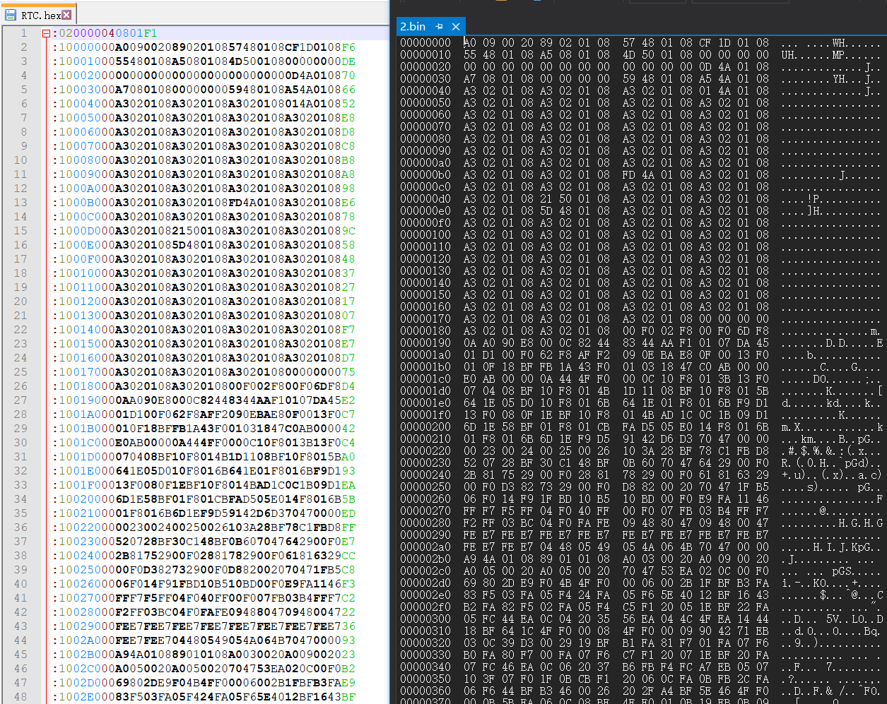 C#窗体应用（二） HEX文件转成BIN文件_c#窗体读取hex文件-CSDN博客