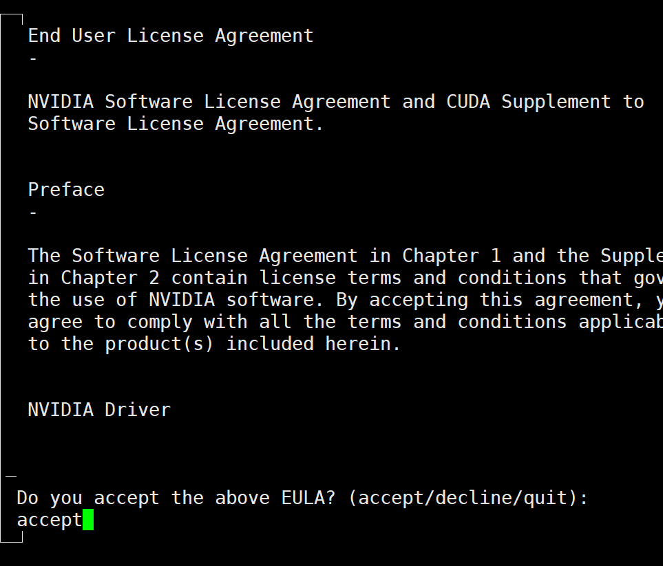 Linux 非root用户安装CUDA，CUDNN_cuda installer se agreement-CSDN博客