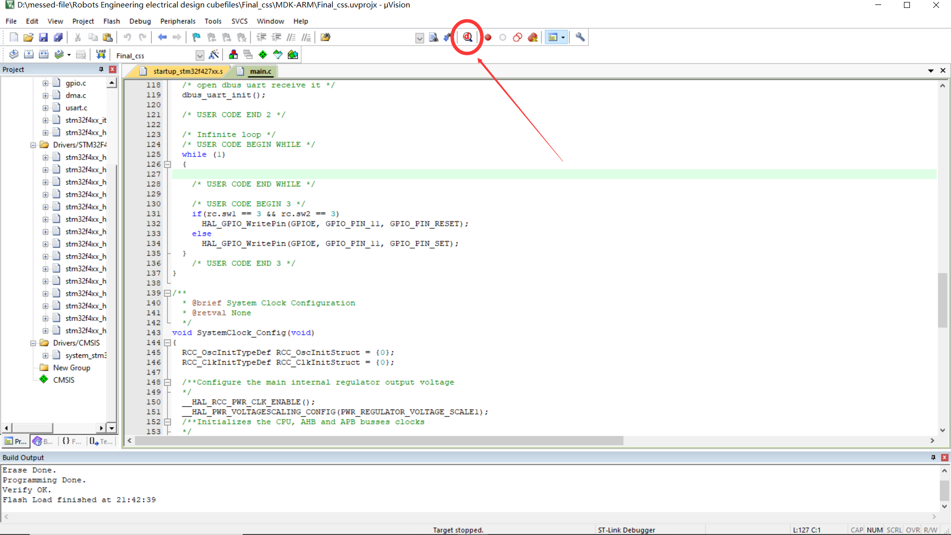 Keil5使用技巧（二）—— 利用下载器调试_leil5介绍-CSDN博客