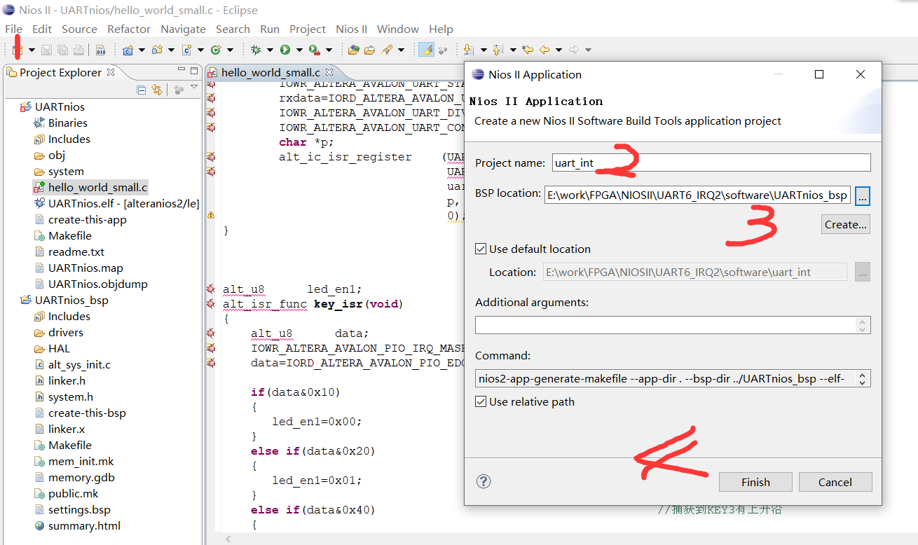 NIOS II 7：中断方式串口接收、发送。时序约束添加_nios 中断-CSDN博客