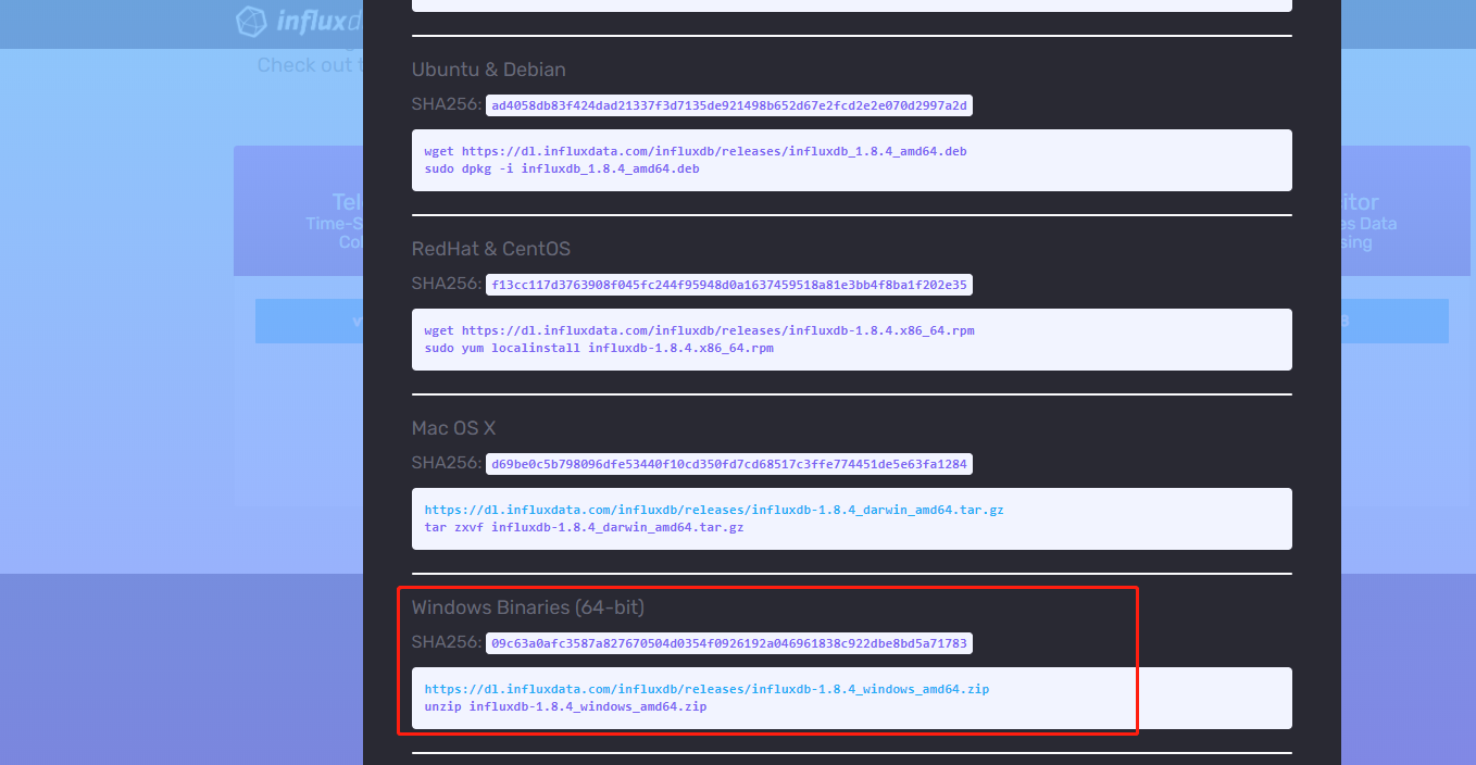 Influxdb教程（一）windows下安装_influxdb关闭用户验证windows版本-CSDN博客