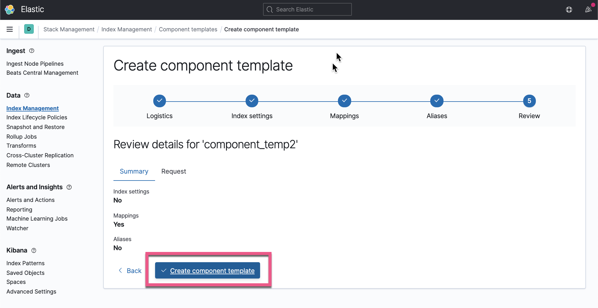 Elasticsearch：可组合的 Index templates - 7.8 版本之后_kibana index templates-CSDN博客