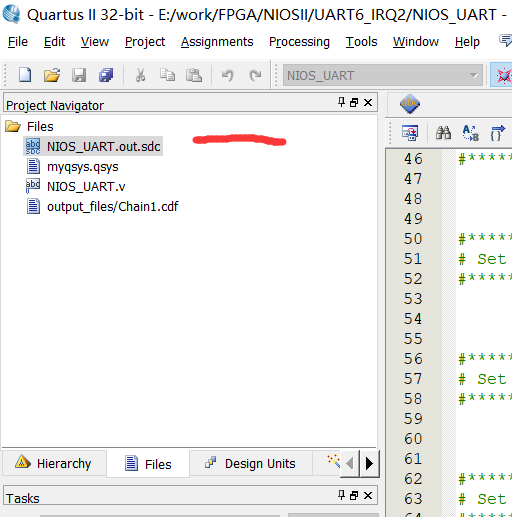 NIOS II 7：中断方式串口接收、发送。时序约束添加_nios 中断-CSDN博客