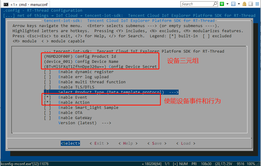 RT-Thread&BearPi 开发笔记 -- 小熊派基于RT-Thread接入腾讯云物联网开发平台_小熊派esp8266单独使用-CSDN博客