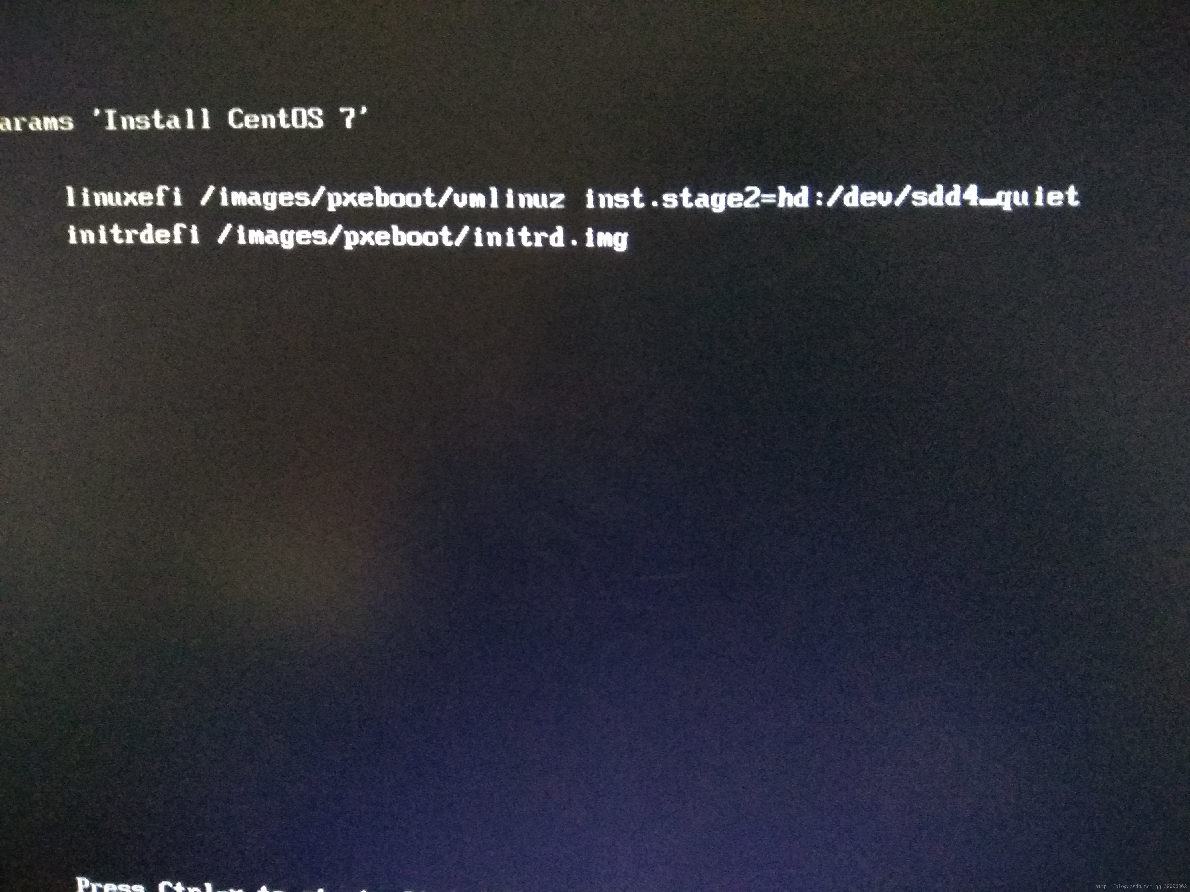 u盘安装centos7 提示starting timeout scripts错误_straring timeout scripts-CSDN博客
