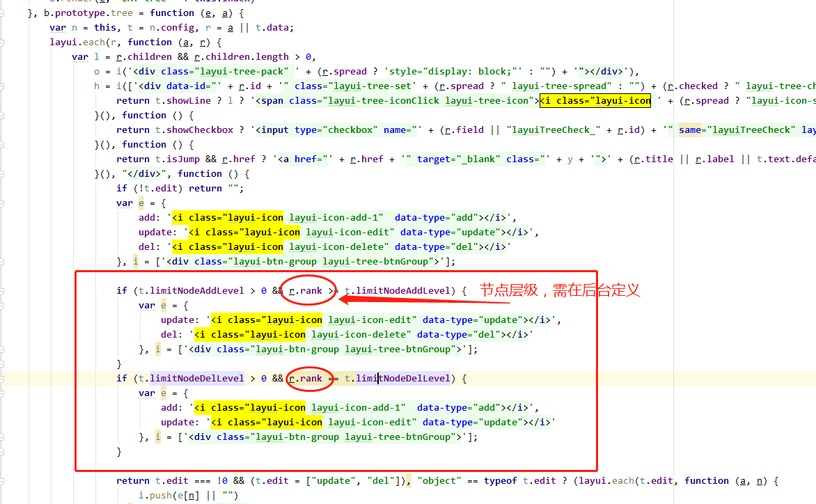 Layui Tree无限添加子级问题及如何设置根目录不可删除_layuitree 新增子节点-CSDN博客