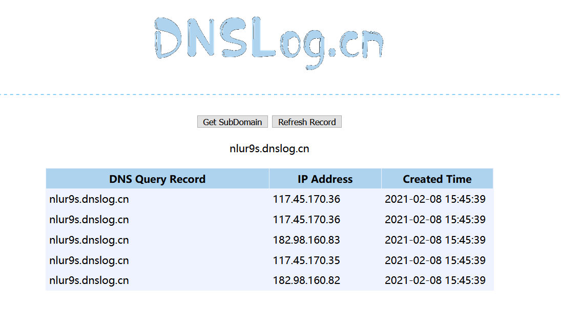 深度剖析DNSLog注入原理&本地实例测试_dnslog.cn-CSDN博客