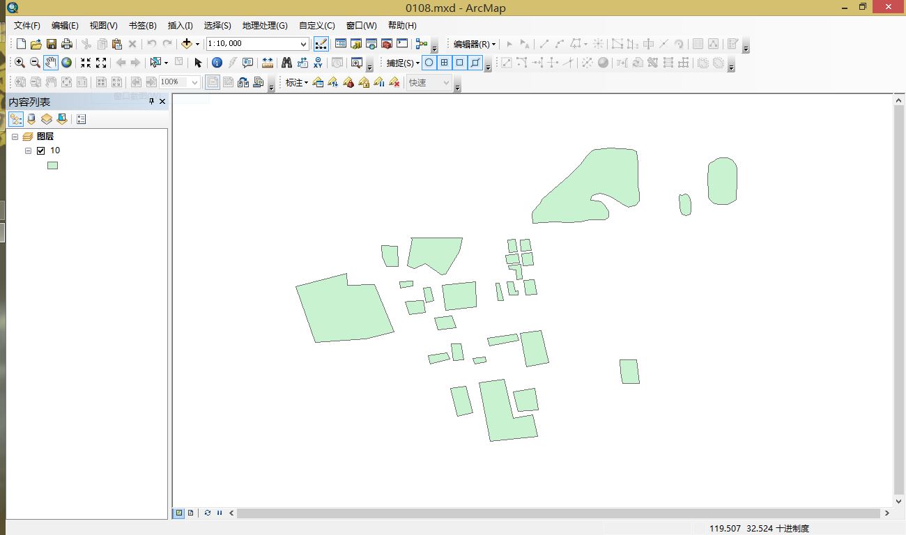 ArcGIS中一个图层多个图斑各个折点的经纬度坐标导出_arcmap图层如何导出xy坐标-CSDN博客