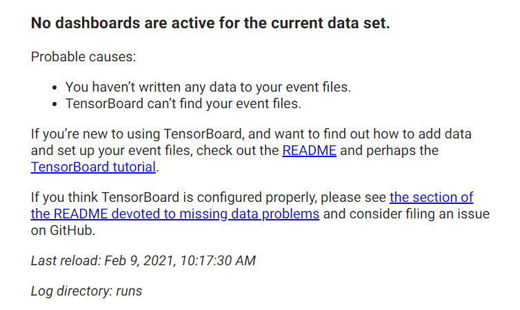 Pytorch tensorboard 问题总结_tensorflow installation not found - running with r-CSDN博客