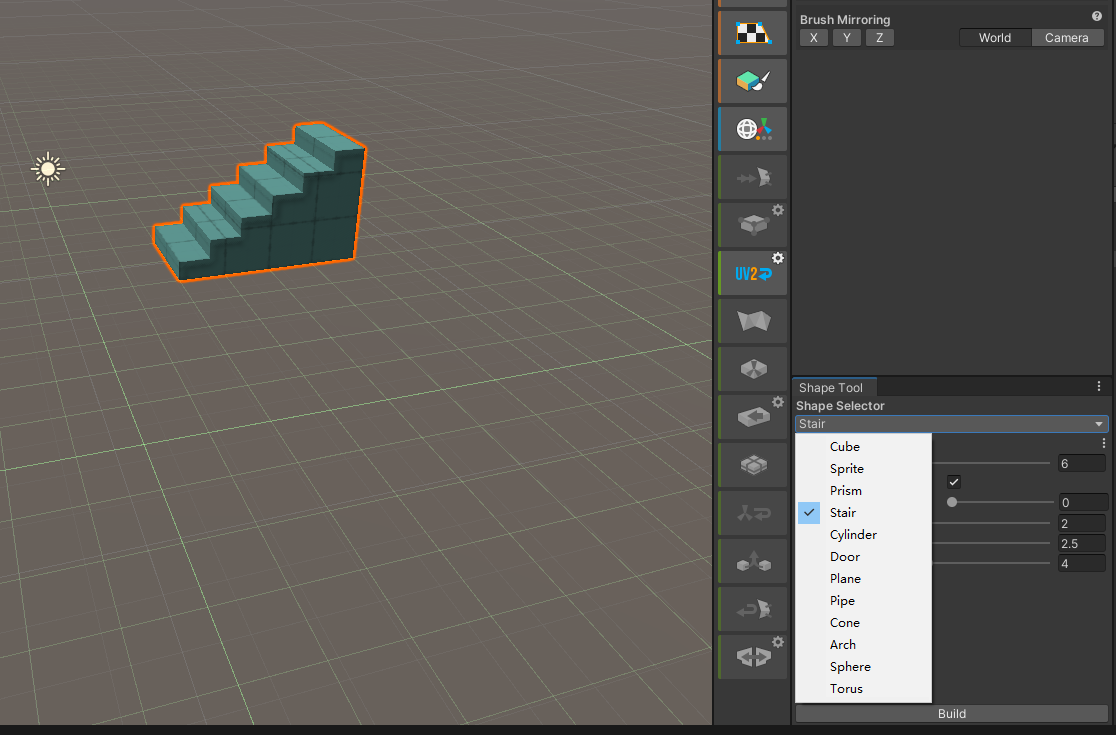 直接在Unity中创建模型（三）——ProBuilder组件简介——ShapeTool-CSDN博客