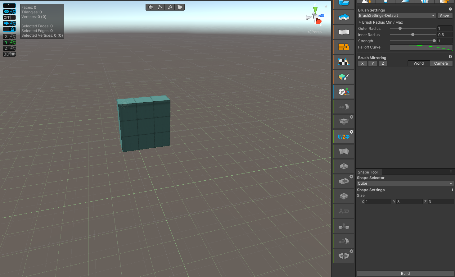 直接在Unity中创建模型（三）——ProBuilder组件简介——ShapeTool-CSDN博客