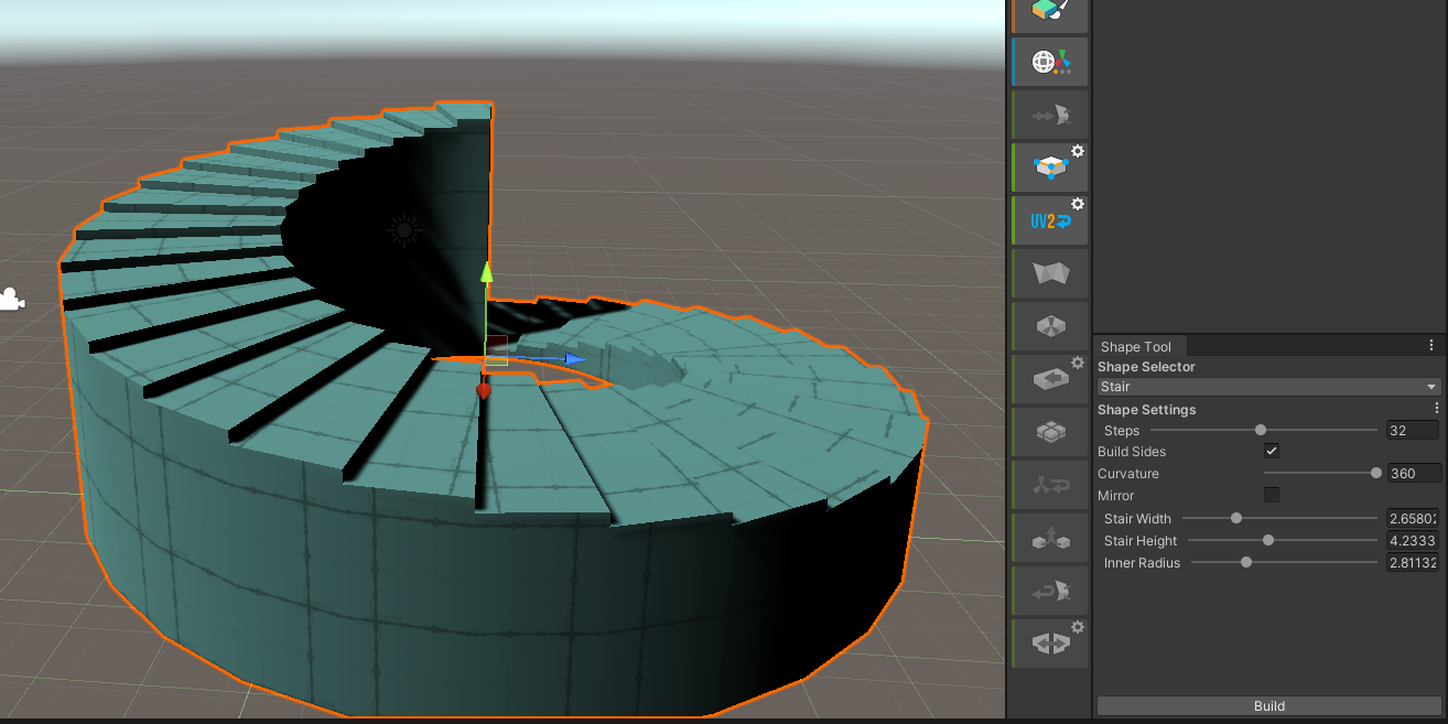 直接在Unity中创建模型（三）——ProBuilder组件简介——ShapeTool-CSDN博客