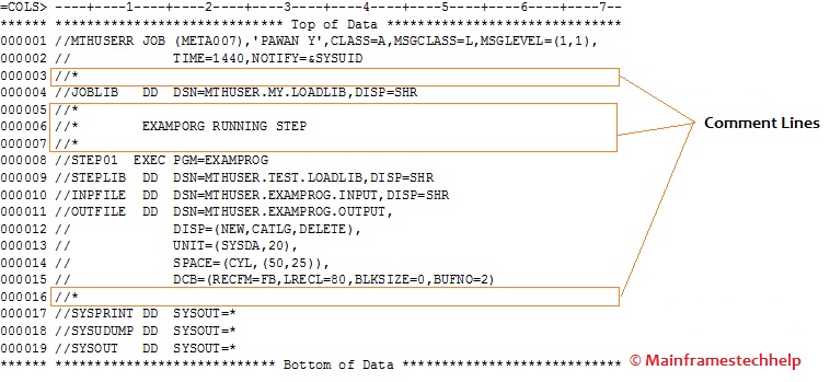 JCL新手入门学习教程（2） 2021-02-09_jcl代码 讲解-CSDN博客