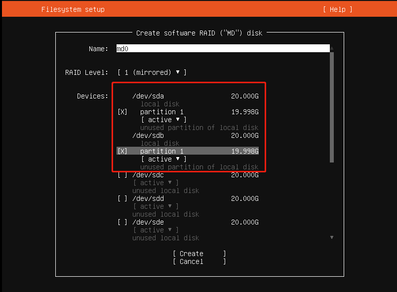 ubuntu18.04组软RAID1和10及修复_ubuntu18.04server 组软raid-CSDN博客
