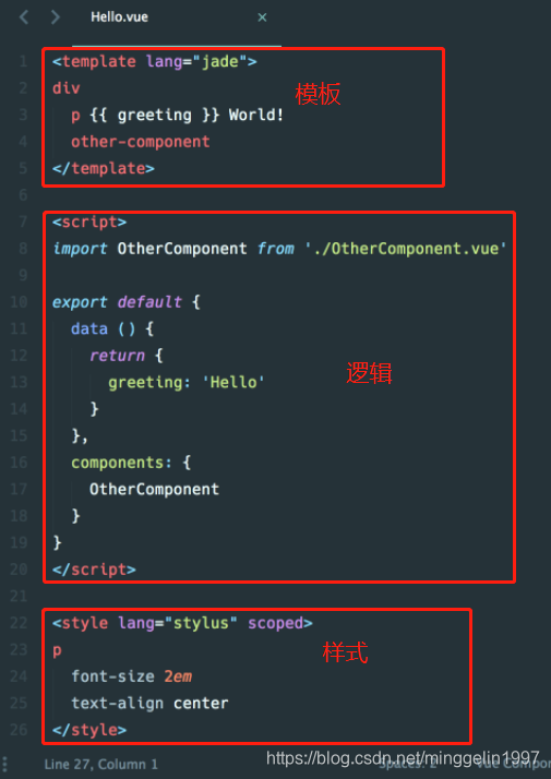 【web前端】【vue】进阶:单文件组件、vue Cli、多个单文件组件vue 单文件组件 多文件组件 Csdn博客