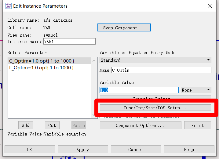 ADS（Advanced Design system）使用优化设计（Optimization）进行电路优化_ads中optim使用教程-CSDN博客