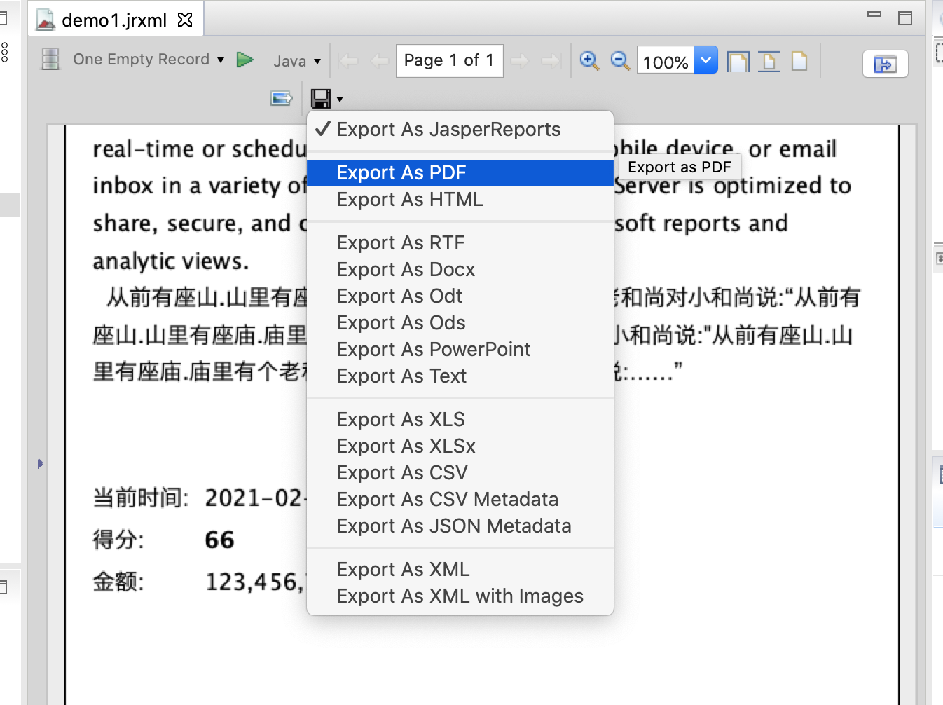 玩转 Jasper Report(1) Jaspersoft Studio 安装使用教程_jaspersoft studio教程-CSDN博客