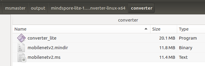MindSpore Lite 端侧部署第一步：模型转换（mindir转ms）_UnseenMe的博客-CSDN博客