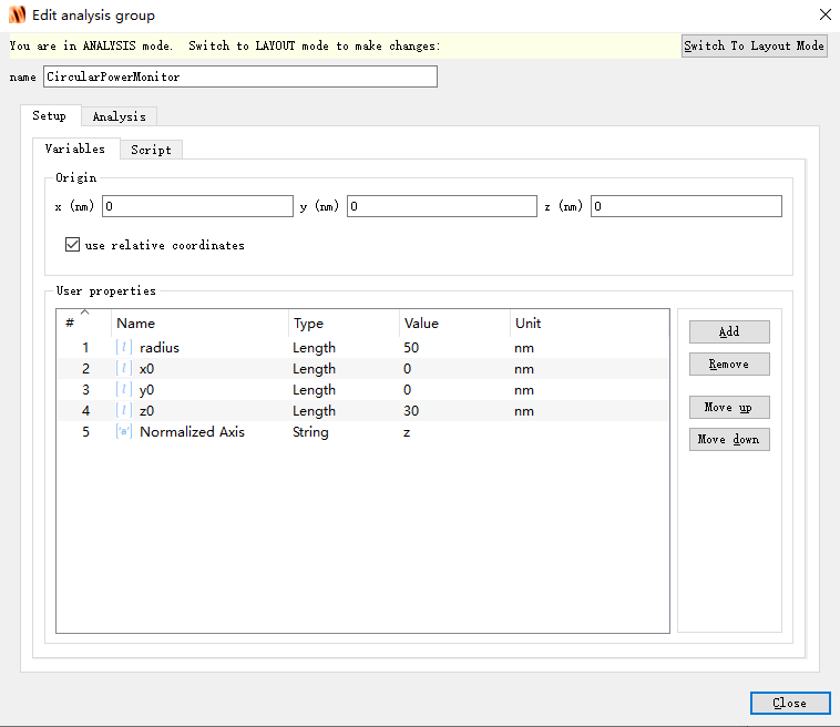Lumerical FDTD Solutions中圆形监视器和分析组的设计_lumerical fdtd monitor-CSDN博客