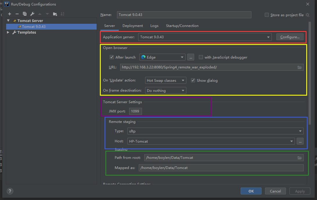 在Win10的IDEA中配置远程服务器的Tomcat_idea连接远程tomcat-CSDN博客