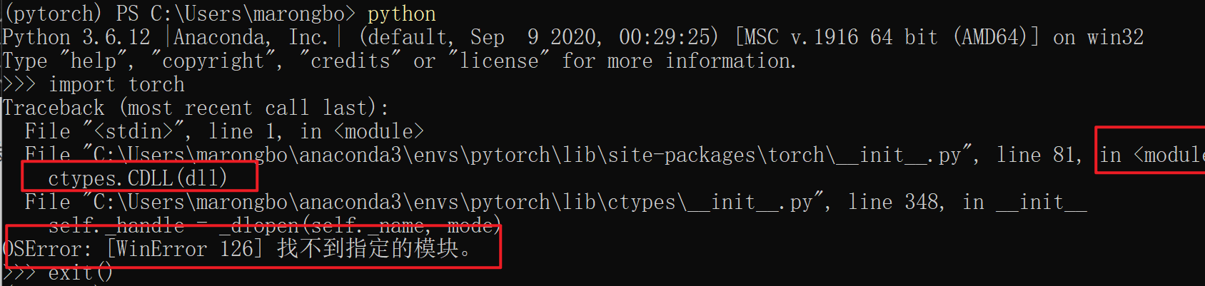 win10 anaconda pytorch安装_pytorch c10.dll-CSDN博客