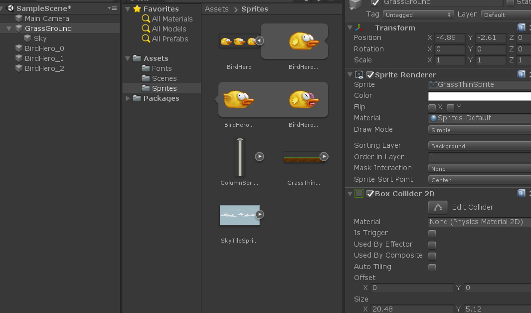 Unity入门之U2D——FlappyBird游戏制作_unityengine.u2d-CSDN博客