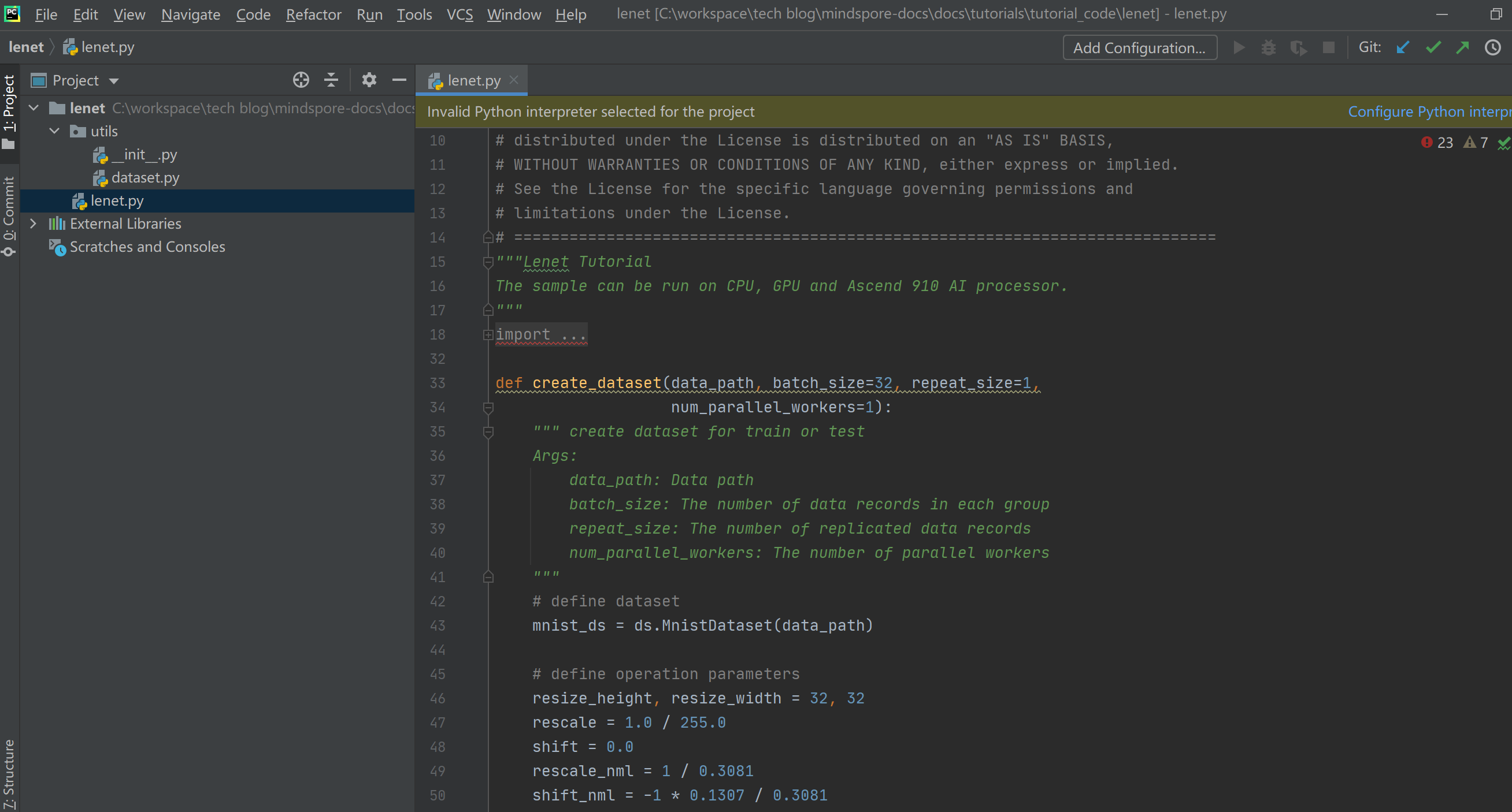 MindSpore CPU环境入门模型LeNet实践_mindspore 设置cpu运行-CSDN博客