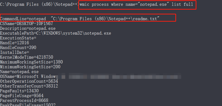 cmd方式获取进程启动命令行commandline_cmd命令打开进程-CSDN博客