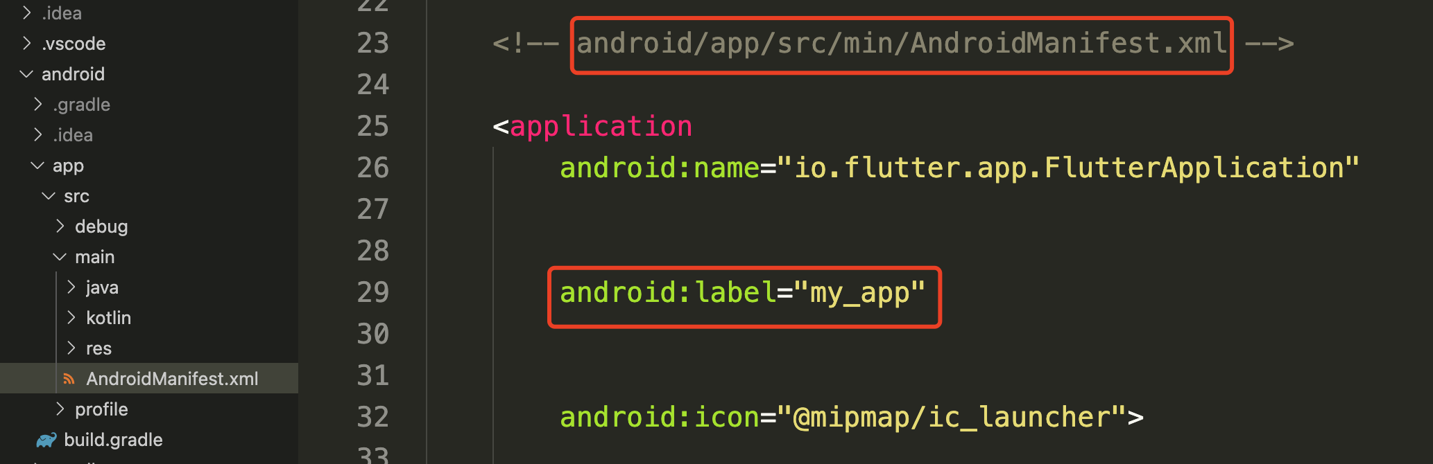 Flutter中修改Android项目的应用名称、应用图标、应用启动画面_Flutter-CSDN专栏