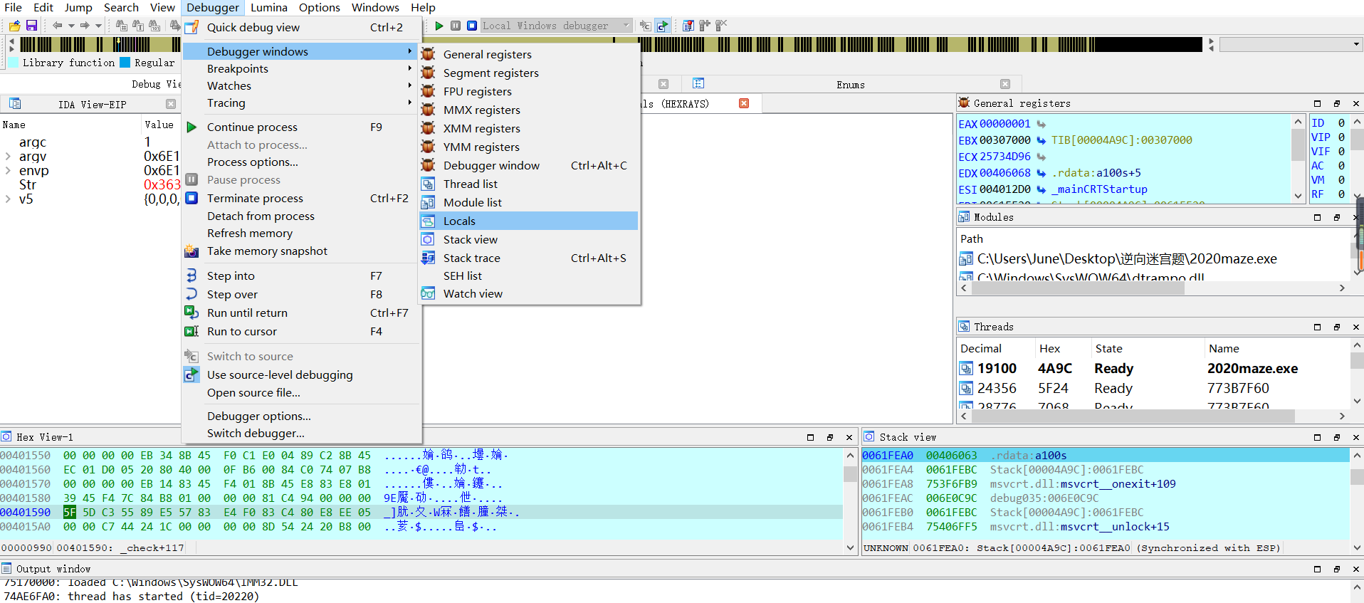 逆向工程入门：IDAwindows本地动态调试，linux远程动态调试及虚拟机配置_linux ida配置windows-CSDN博客