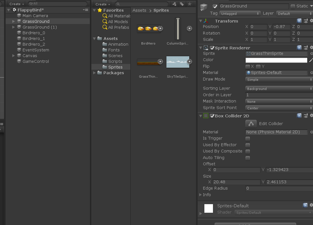 Unity入门之U2D——FlappyBird游戏制作_unityengine.u2d-CSDN博客