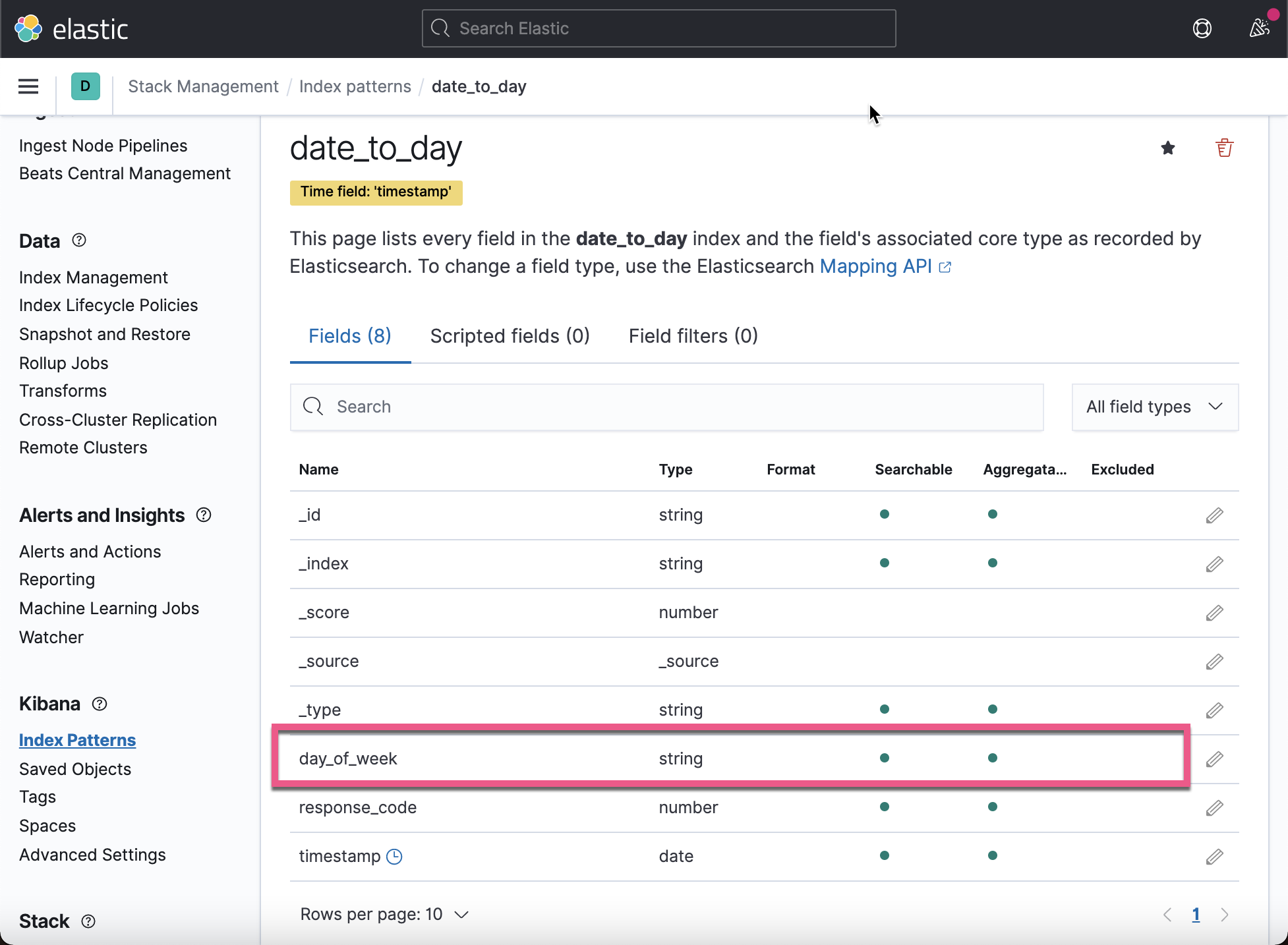Elasticsearch：创建 Runtime field 并在 Kibana 中使用它 - 7.11 发布_kibana es 添加自定义field-CSDN博客