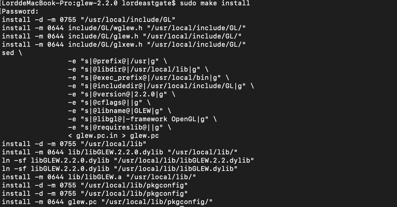 Macos环境下qtcretor Opengl环境搭建 Opengl Macos 安装 Csdn博客