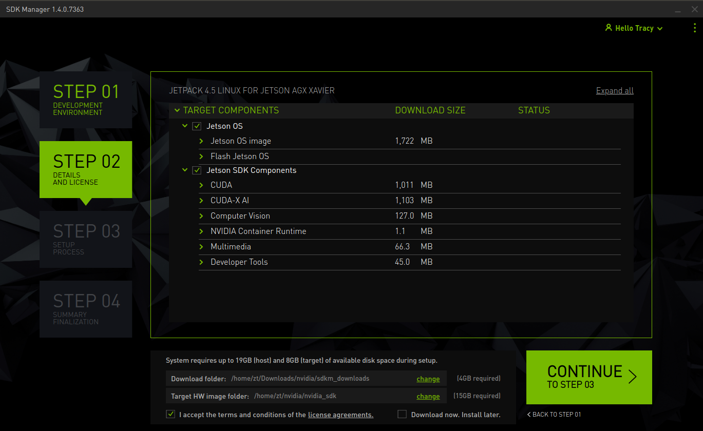 在VMware虚拟机中基于Ubuntu18.04.5安装Jetpack4.5对Xavier进行刷机_ubuntu安装jetpack环境-CSDN博客