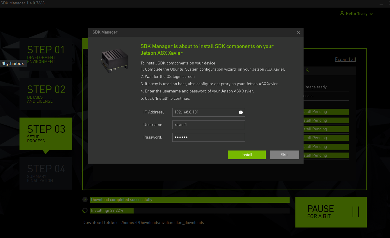 在VMware虚拟机中基于Ubuntu18.04.5安装Jetpack4.5对Xavier进行刷机_ubuntu安装jetpack环境-CSDN博客