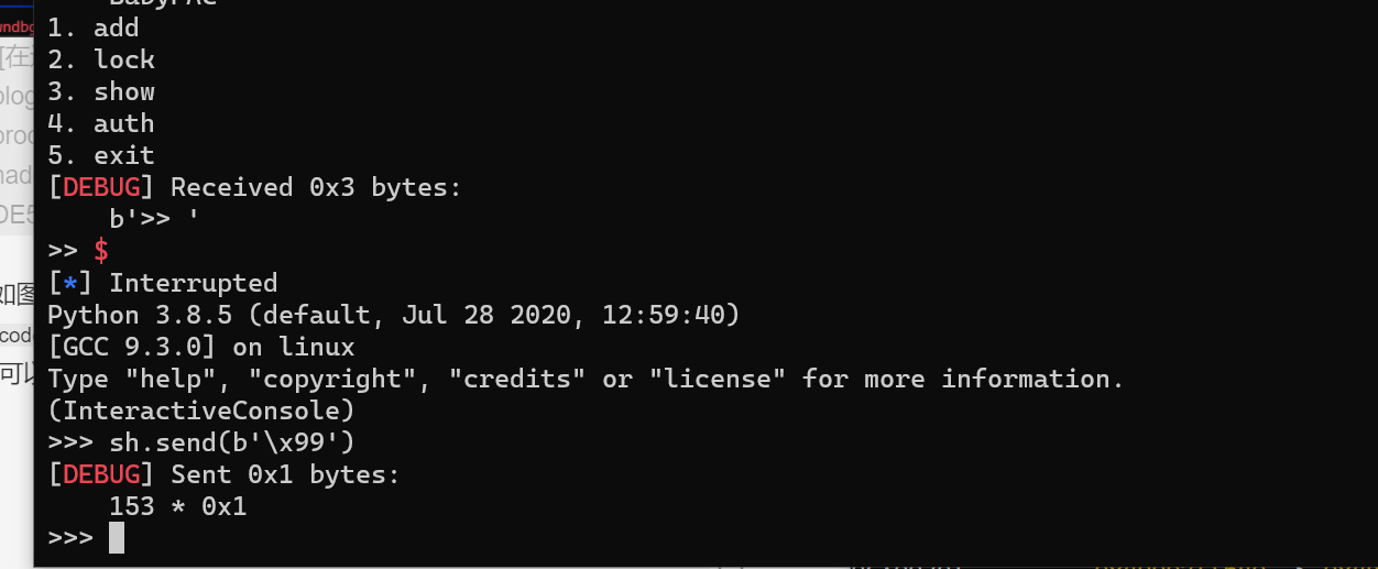 如何在调试pwn题的时候让gdb中断在read()处(ctrl+c失效情况下)然后手动发送随意二进制流_pwndbg按c之后-CSDN博客