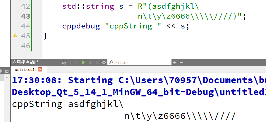 std::string/QString原始字符串字面值常量_qstring 有原字符表达方式吗-CSDN博客