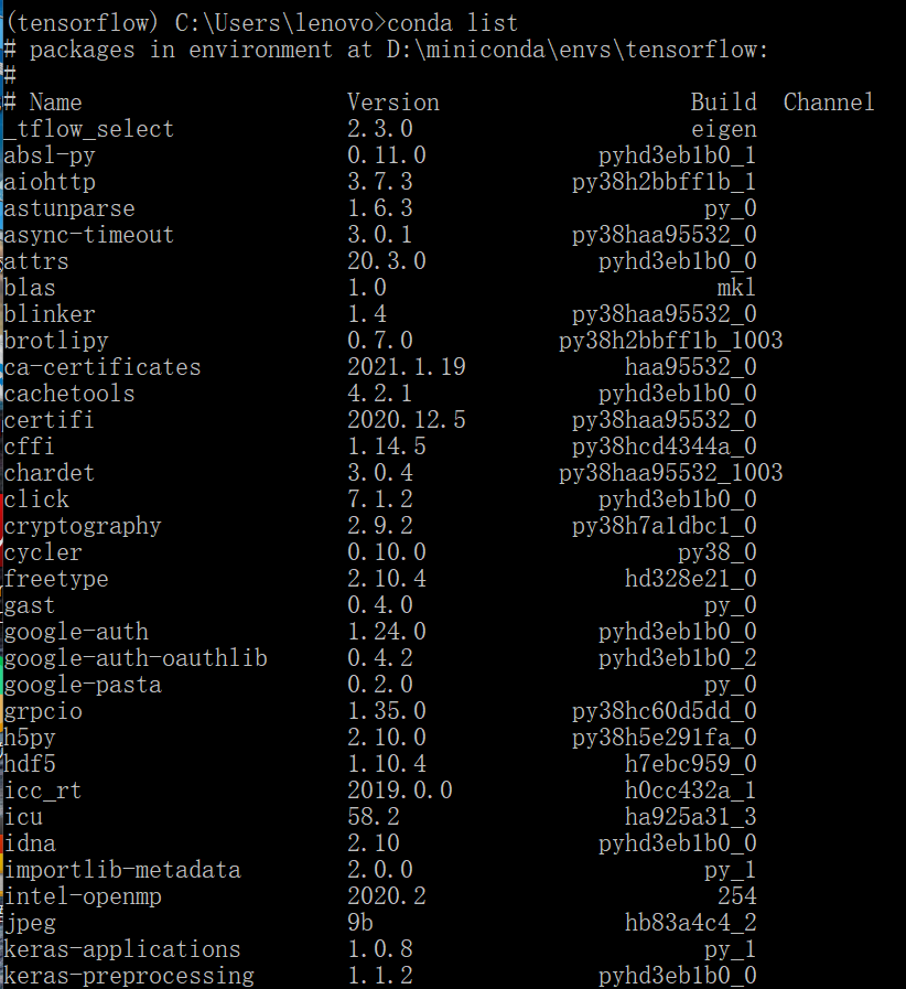 Miniconda安装TensorFlow并导入Pycharm_miniconda怎么把虚拟环境导入到pycharm里-CSDN博客