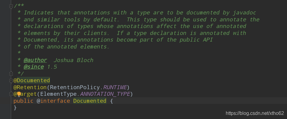 Java注解解读 Elementtype详解 Csdn博客